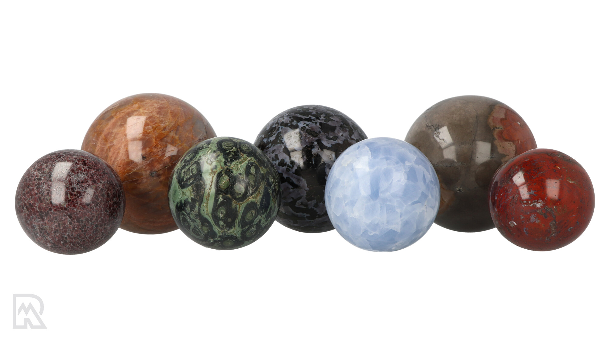 Edelsteen Bollen | Rusch Mineralen Groothandel