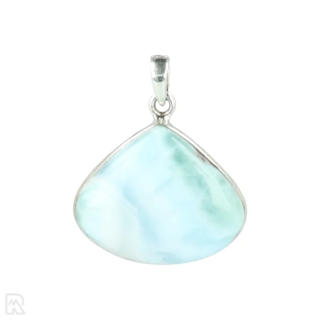 Larimar Zilveren Hanger | Rusch Mineralen | Groothandel